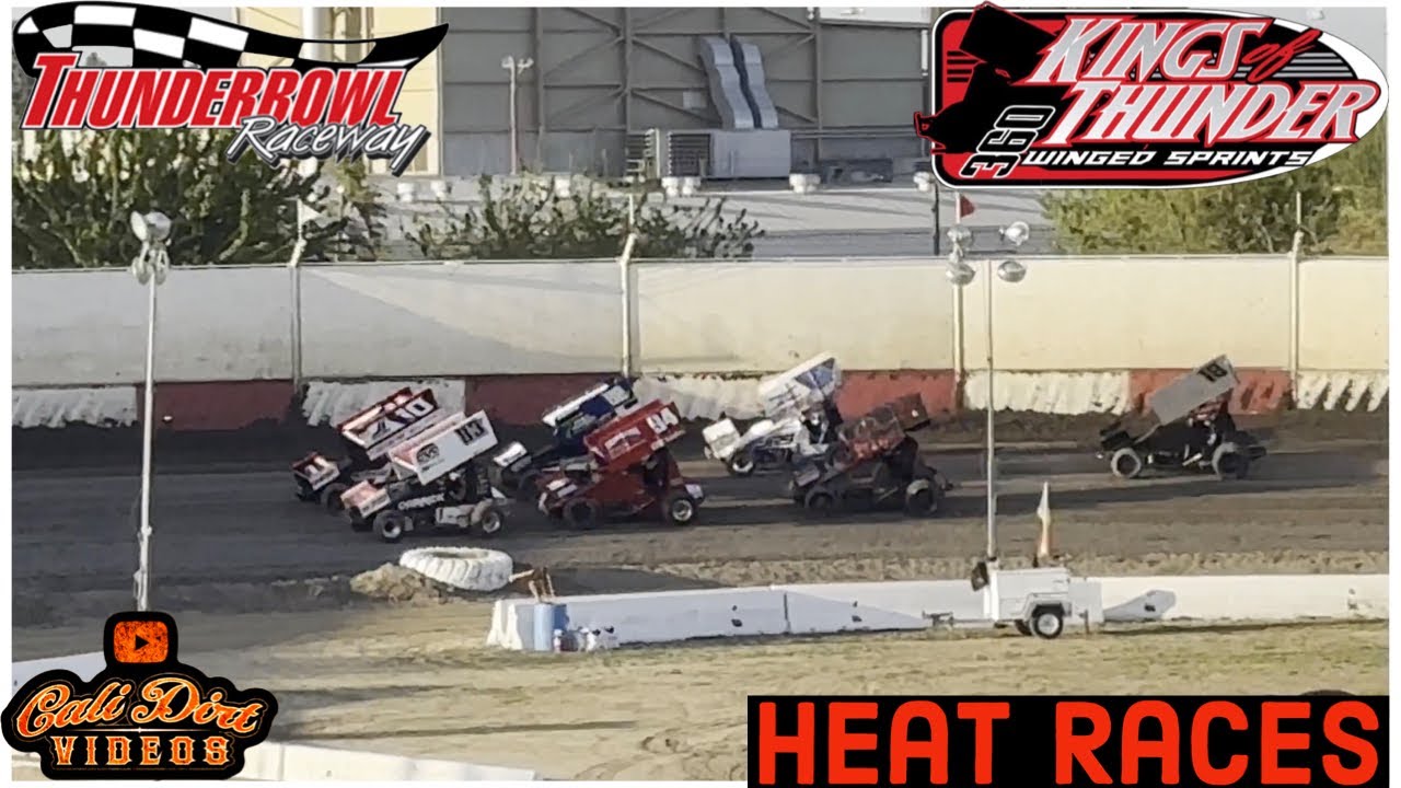 HEATS KINGS OF THUNDER 360 SPRINT CARS DENNIS ROTH CLASSIC NIGHT 2 ...