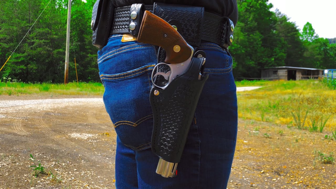 Looking For A Tex Shoemaker 42A Holster For A Colt Python - YouTube