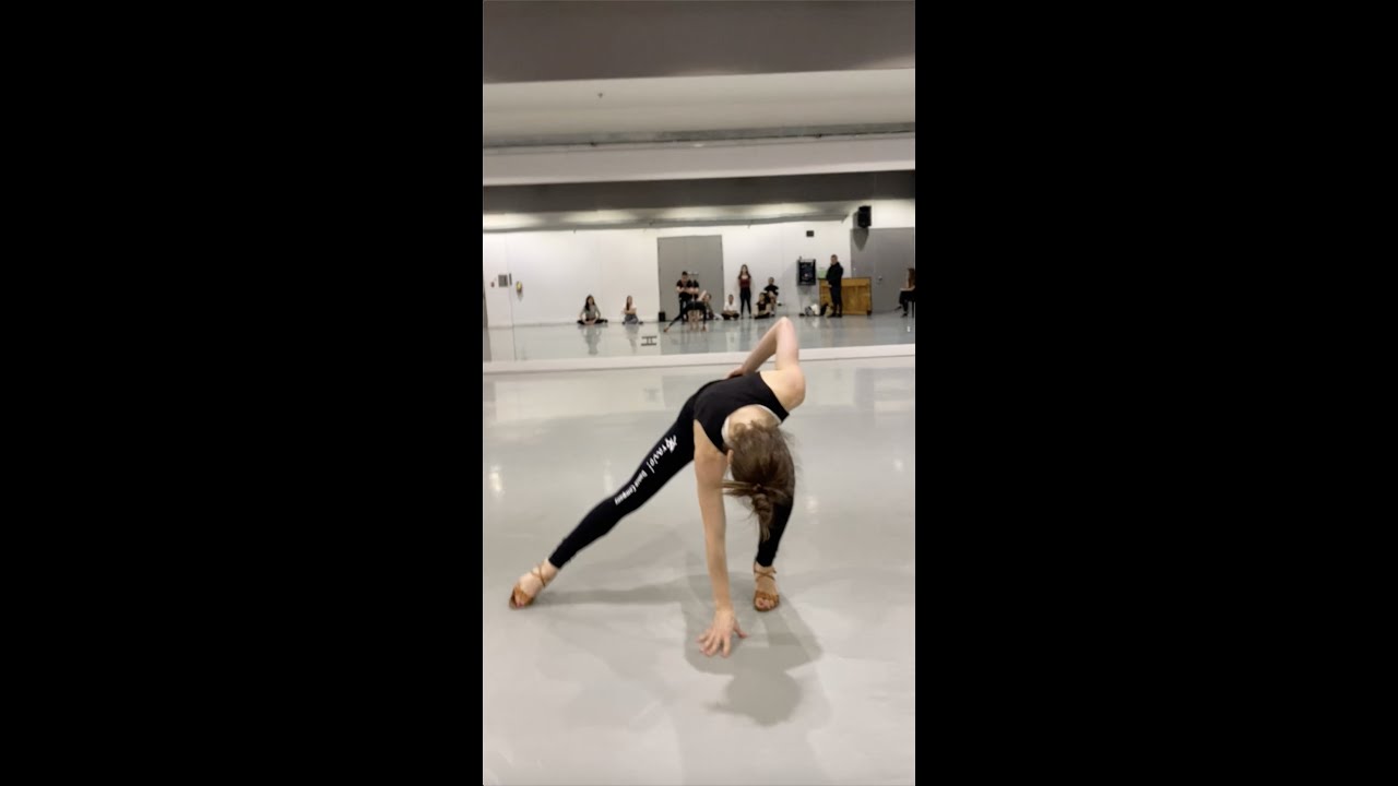 Jessica Caldera - Salsa Solo Rehearsal - YouTube