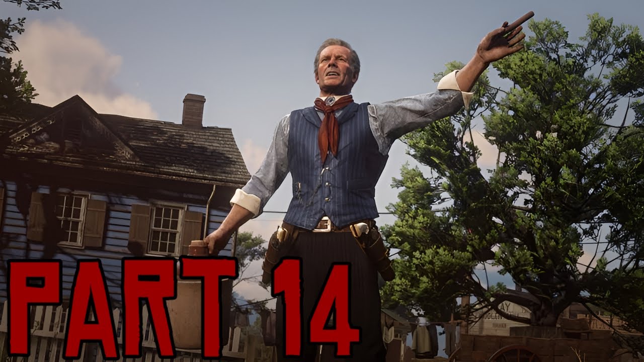 Red dead redemption 2 Part 14 | Advertising the new American art - YouTube
