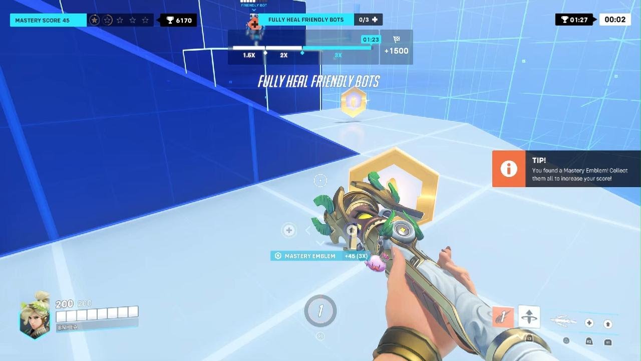 Overwatch 2: Mercy Hero Mastery - Recruit Course 5 Stars - YouTube