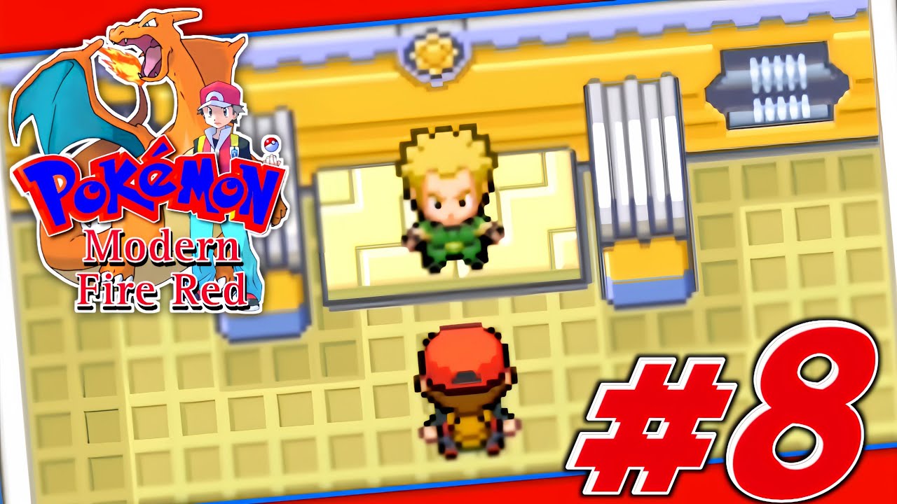 Pokemon Modern Fire Red Part 8 Gameplay | "Vermilion Gym" | Skyfer ...