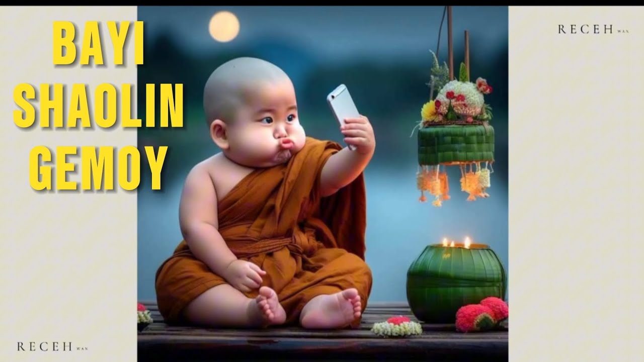 BAYI LUCU BANGET Shaolin gemoy di tonton berulang kali tetap ga ...