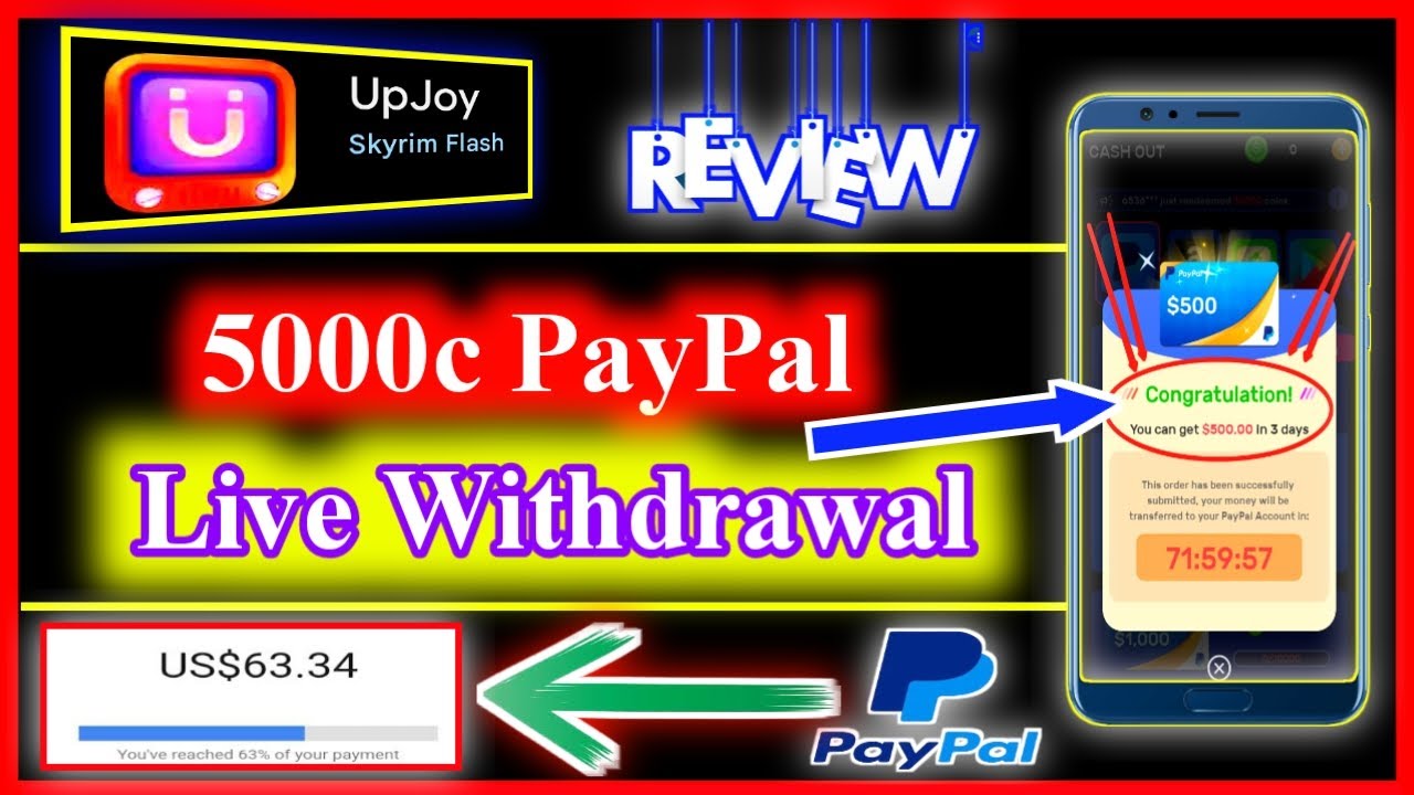 Up Joy 5000c Live Withdrawal | Up Joy Payment Proof | Up Joy Real Or ...