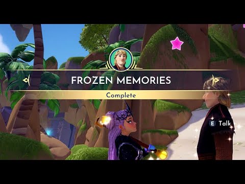 Frozen Memories - Elsa makes Magic Ice Block to help Kristoff remember ...