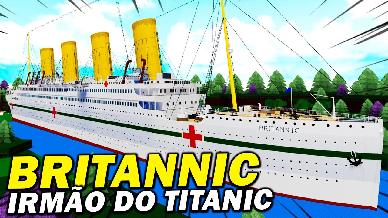 VOCÊ CONHECE O IRMÃO DO TITANIC?? [BUILD A BOAT] - ROBLOX - YouTube