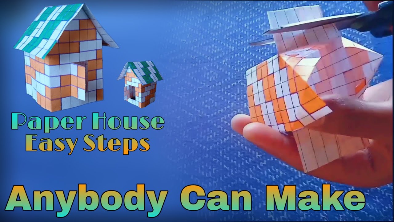 How To Make House With Paper Beautiful Paper House Paper House how-to-make-house-with-paper-beautiful-paper-house-paper-house