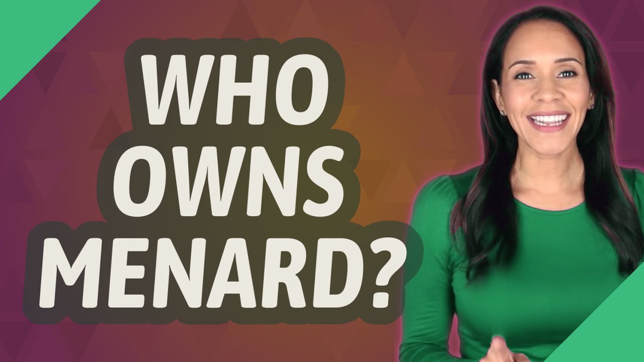 Who owns Menard? - YouTube