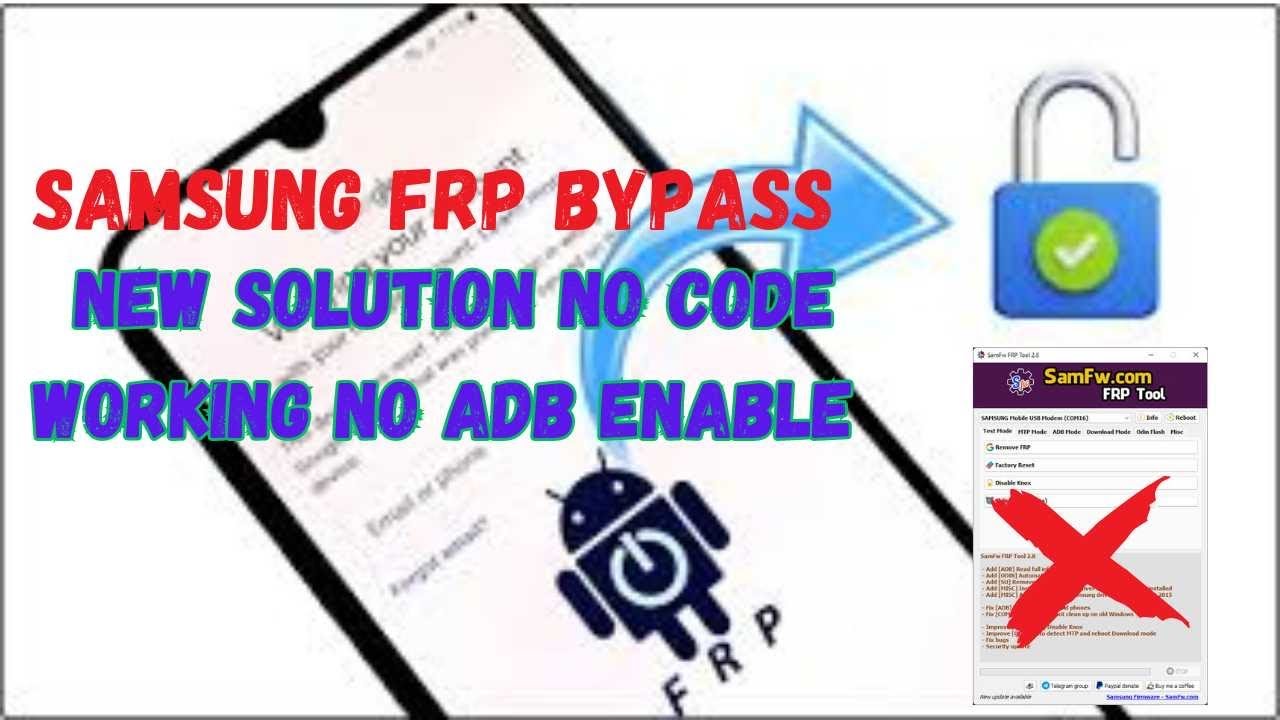 New Solution Samsung Frp By pass code not working Adb Fail Fix ...