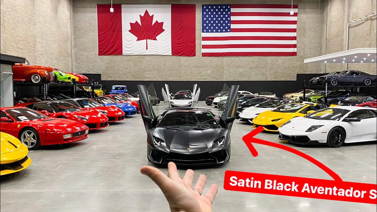 FULL TOUR OF THE SUPERCAR COLLECTION! *AUGUST V2* - YouTube