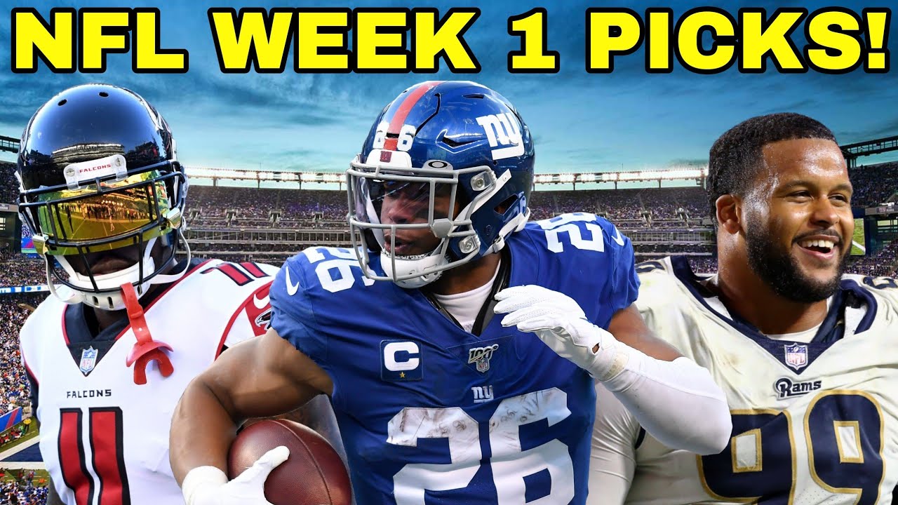 NFL WEEK 1 GAME PICKS AND PREDICTIONS! - YouTube