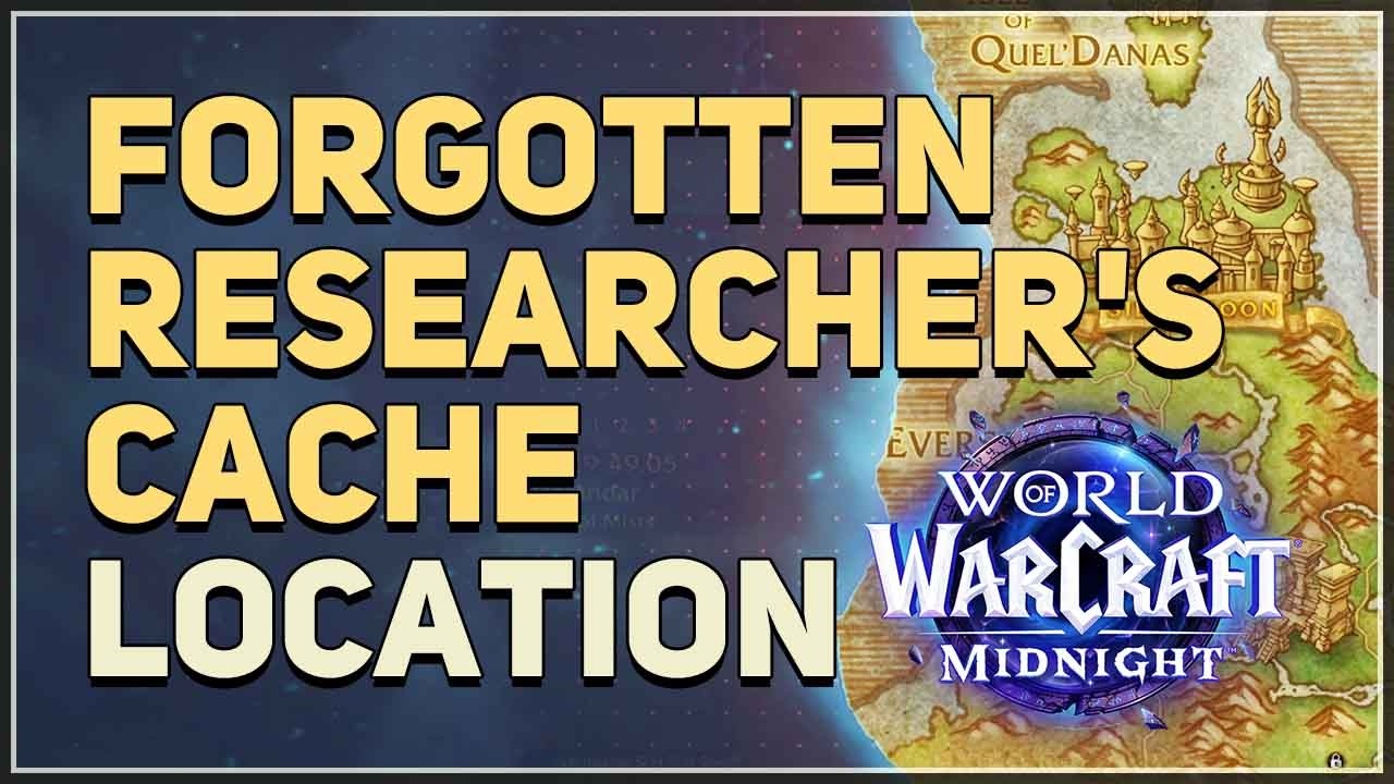 Forgotten Researcher's Cache Location WoW - YouTube