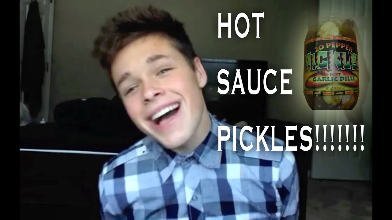 SPICY HOT SAUCE PICKLES!!!! |Bren Lunn| - YouTube