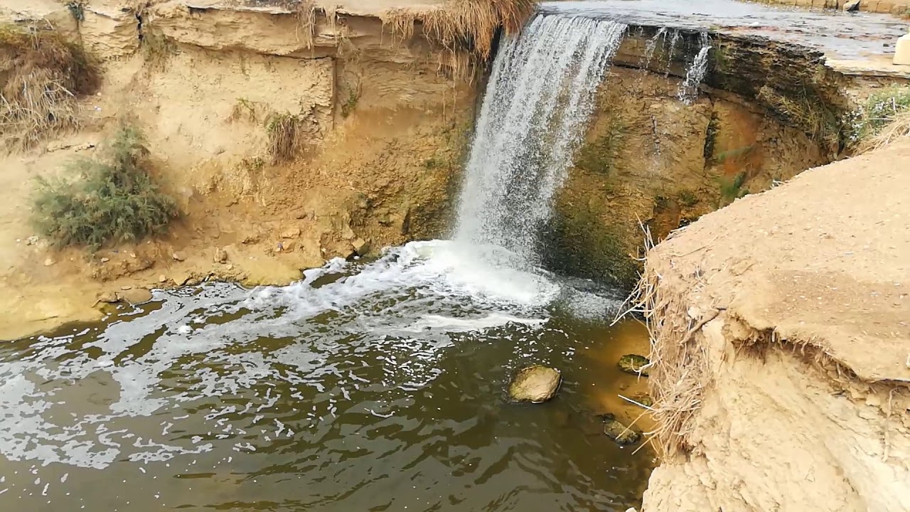 Old Ancient Waterfalls Found In Wadi El Rayan Egypt - YouTube