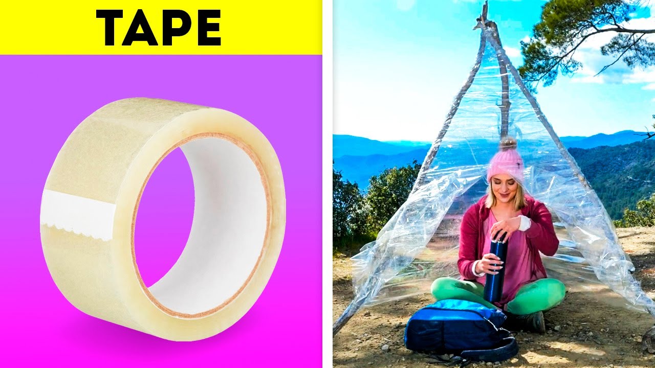 Cool Camping Tricks and Outdoor Hacks You Need To Know - YouTube