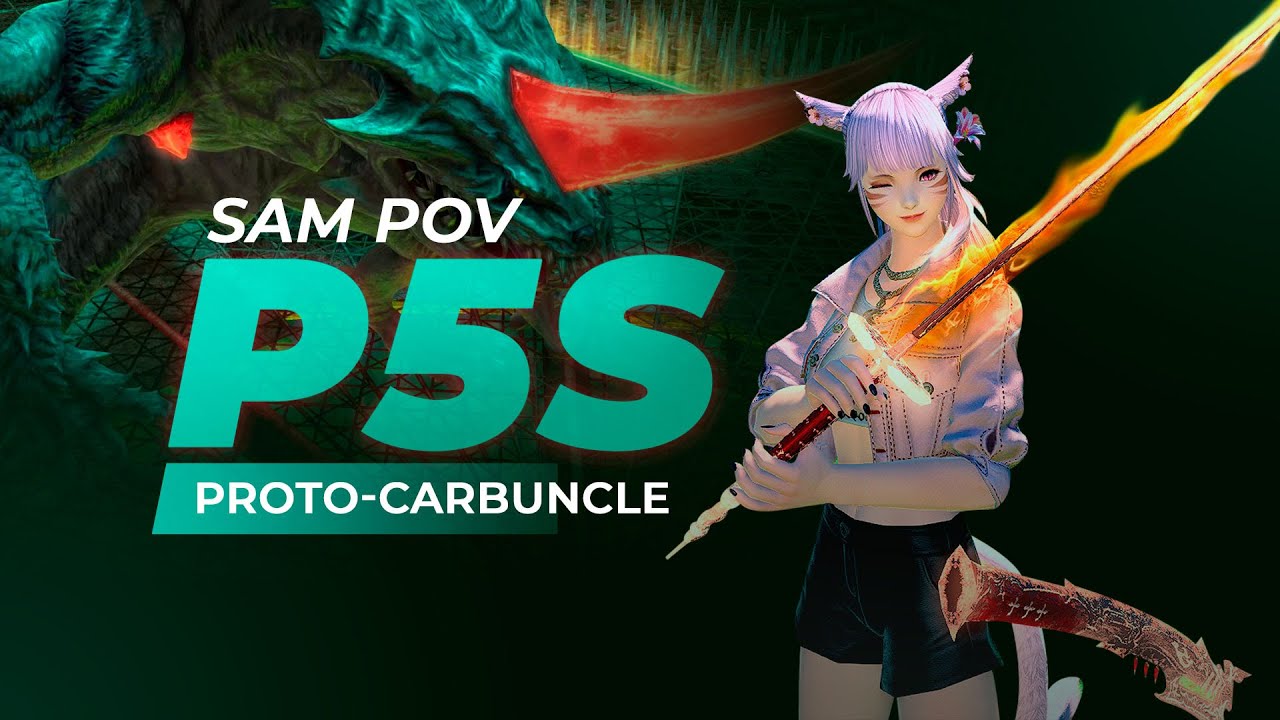 FFXIV - P5S Clear (Abyssos Fifth Circle Savage) SAM PoV - YouTube