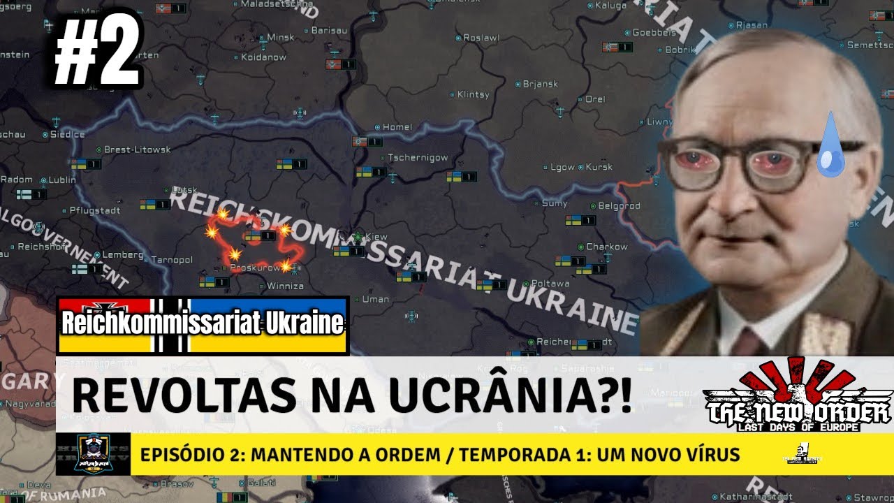 REVOLTAS NA UCRÂNIA?! | Hearts of Iron IV | The New Order: Last Days of ...
