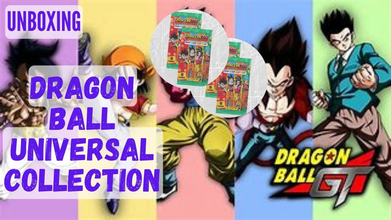 Abrí 4 sobres de DRAGON BALL UNIVERSAL COLLECTION (GENIAL) #unboxing - YouTube