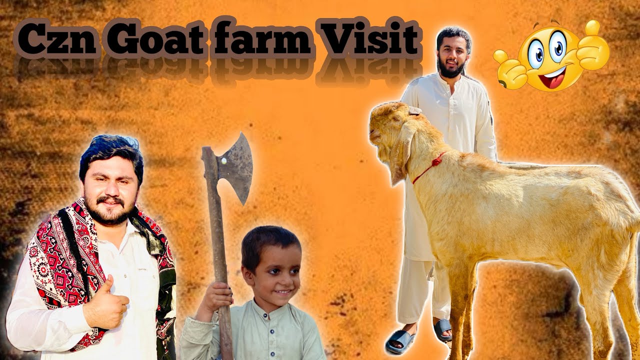 Hamza bahi Nay apna Goat 🐐 farm visit karwaya Special thanks 🙏 - YouTube