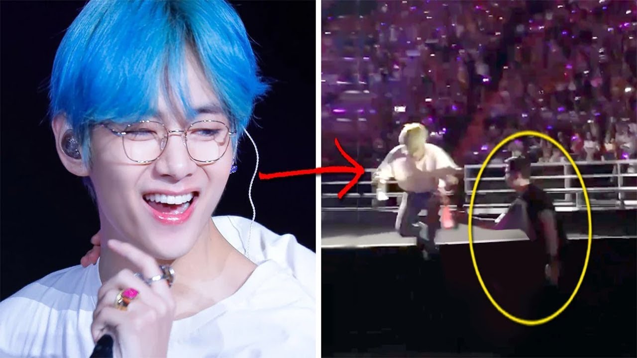 V DE BTS CASI LE CAUSA UN ATAQUE AL CORAZÓN A ESTE GUARDIA DE SEGURIDAD ...