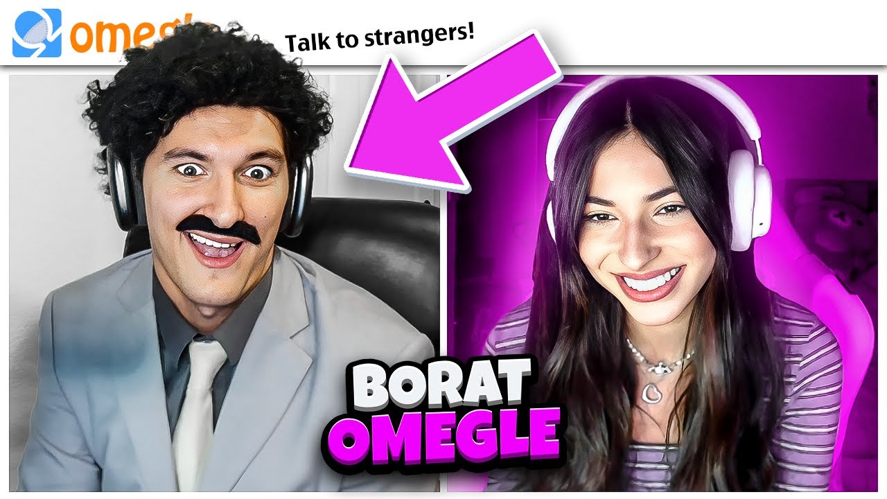 Omegle, But Borat Makes Everyone Laugh! - YouTube