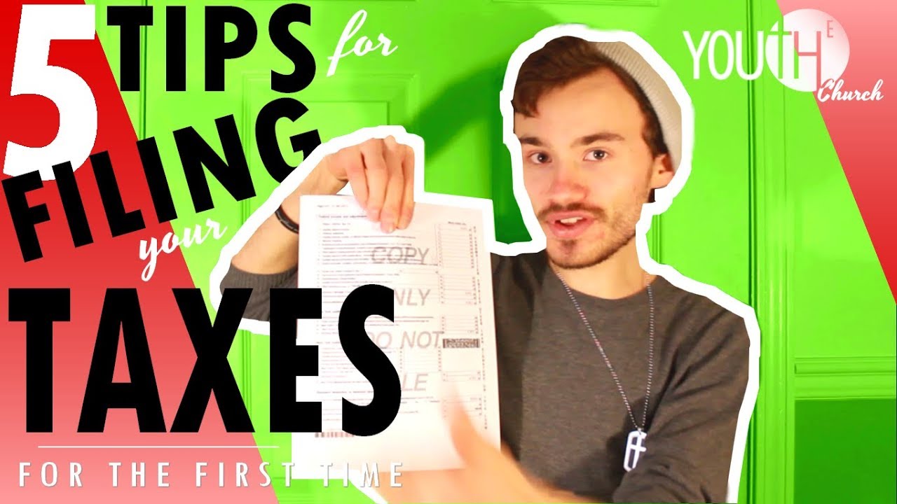 HOW TO File your Taxes for the First time | 5 Tips - YouTube