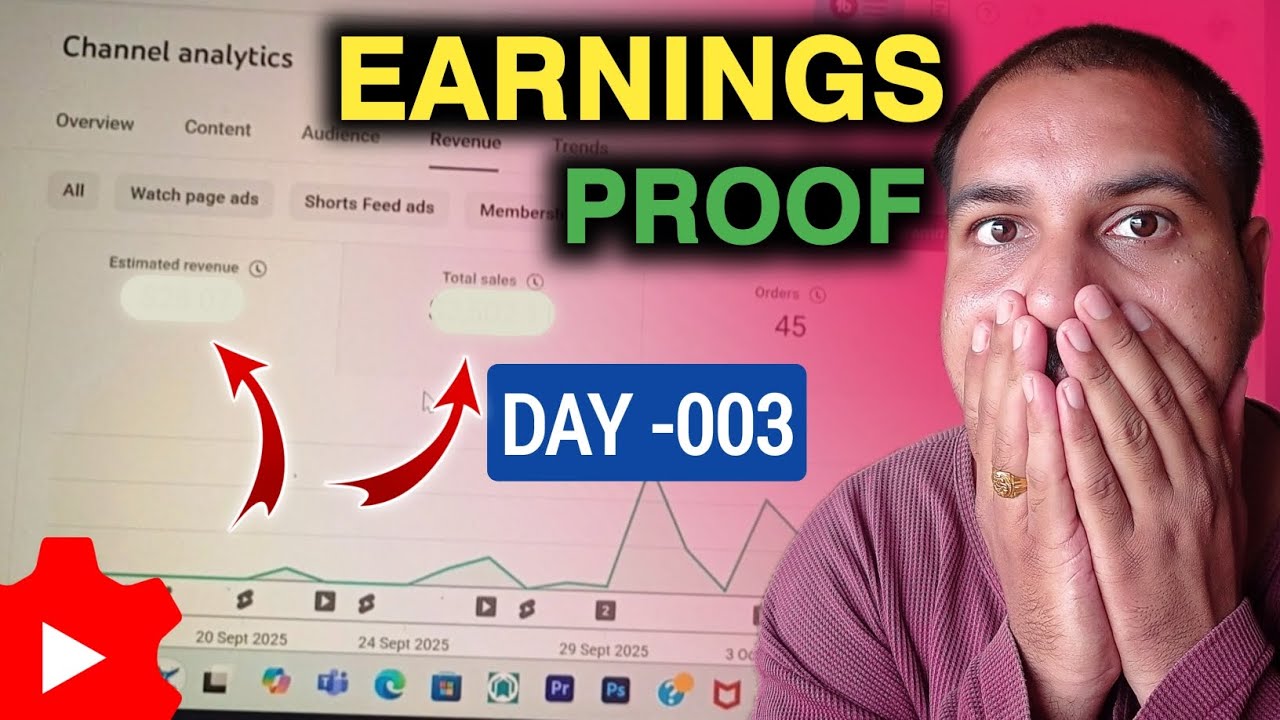 #DAY-003 | My Earning Proof 💵 | How to earn money online | # ...