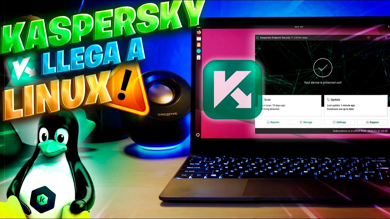 KASPERSKY Llega a LINUX de FORMA OFICIAL / Protección MAS COMPLETA para ...