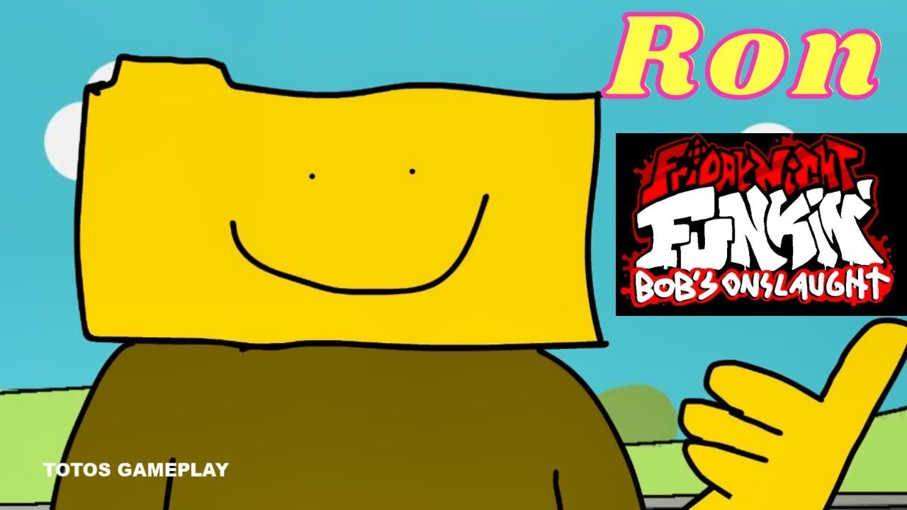 Friday Night Funkin Bobs Onslaught Ron 1 Hour Youtube