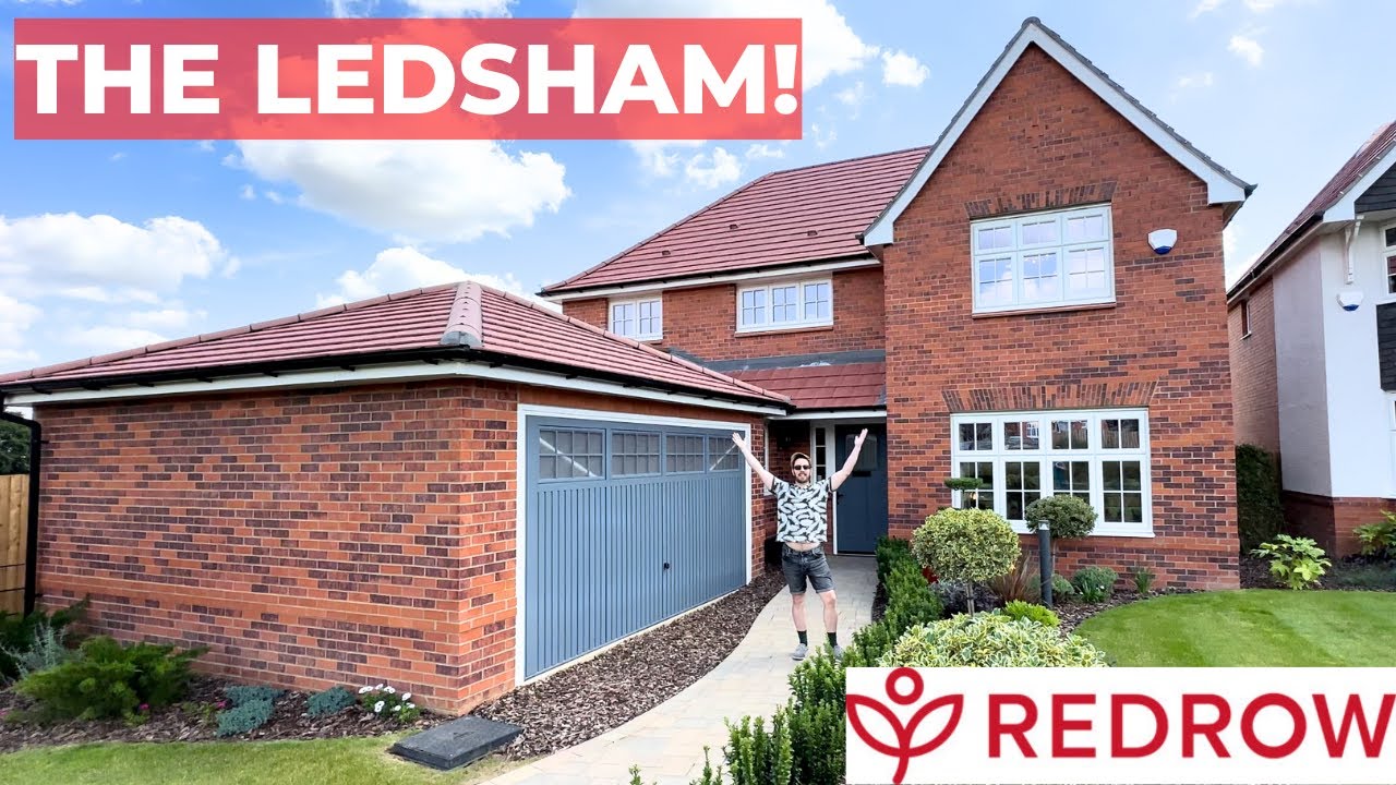 FANTASTIC LAYOUT! INSIDE Redrow 'THE LEDSHAM' Show Home Tour | Hazel ...