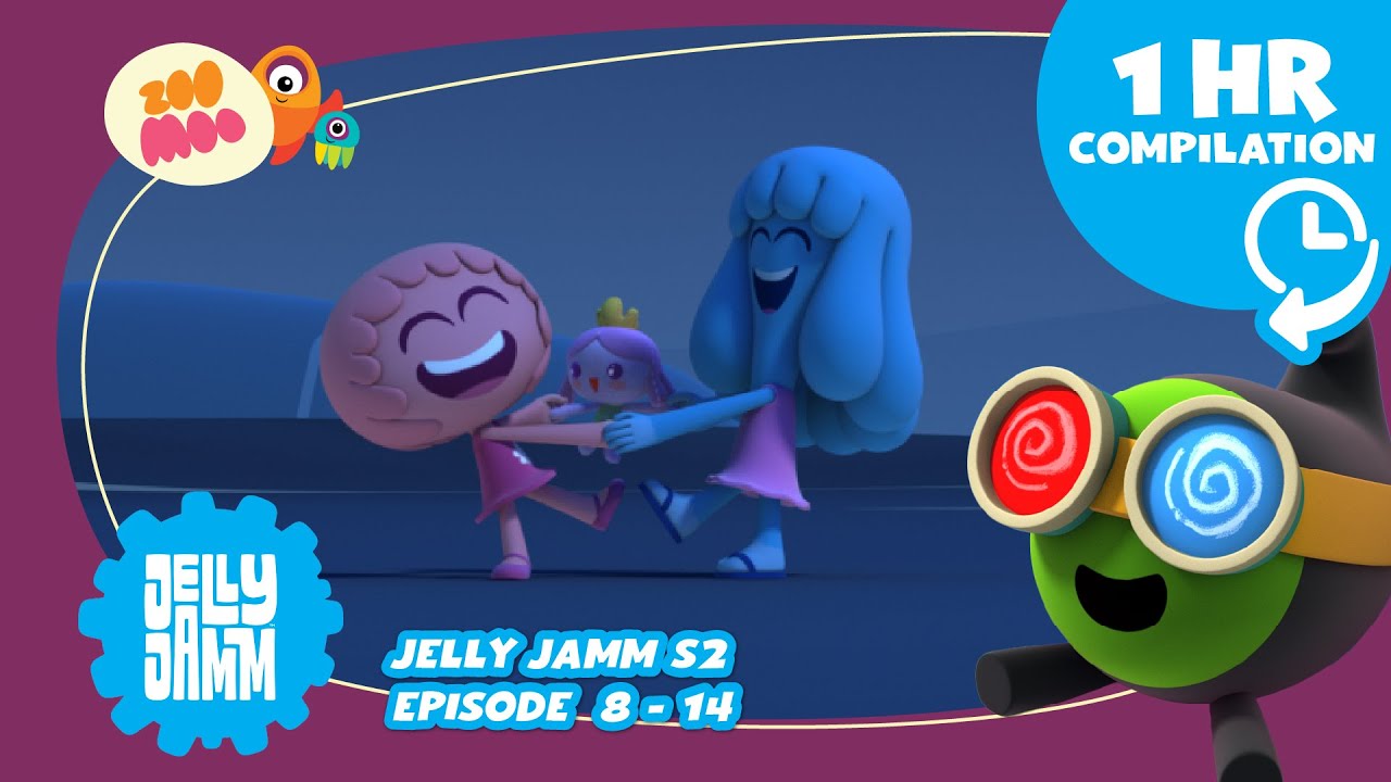 Jelly Jamm - 1 HOUR Compilation Video Season 2 Eps. 8-14 - FULL ...