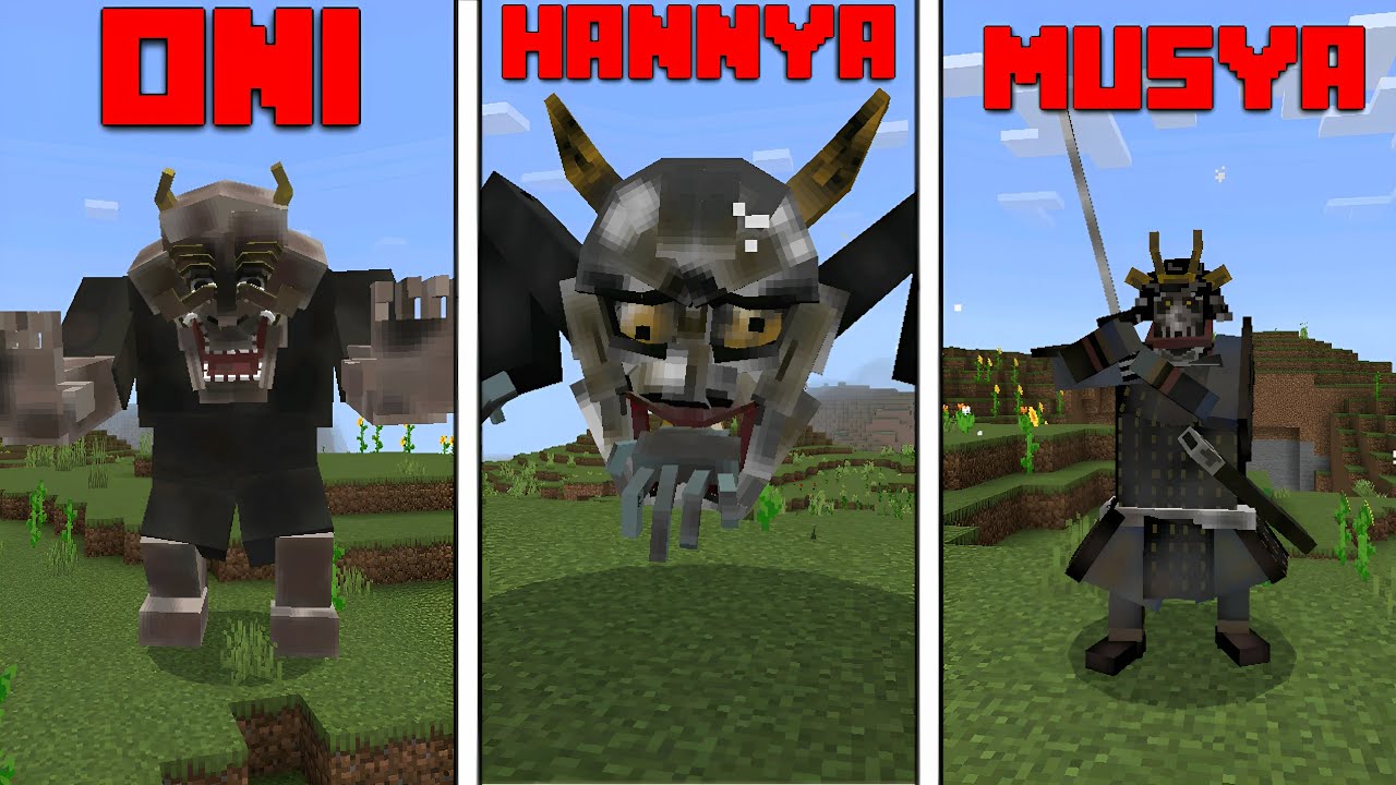 Kaidan: Haunted Legends JAPANESE HORROR ADDON in Minecraft Pocket Edition 1.19 NEW UPDATE - YouTube