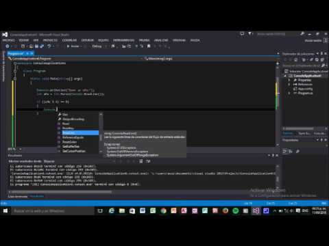 Cómo funciona la condición IF / ELSE Visual studio 2013 C# - YouTube