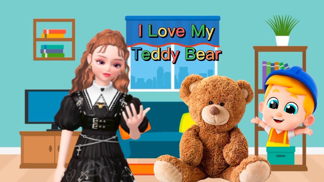 My Teddy Bear Featuring The Super Simple Puppets | Kids Music | Super ...