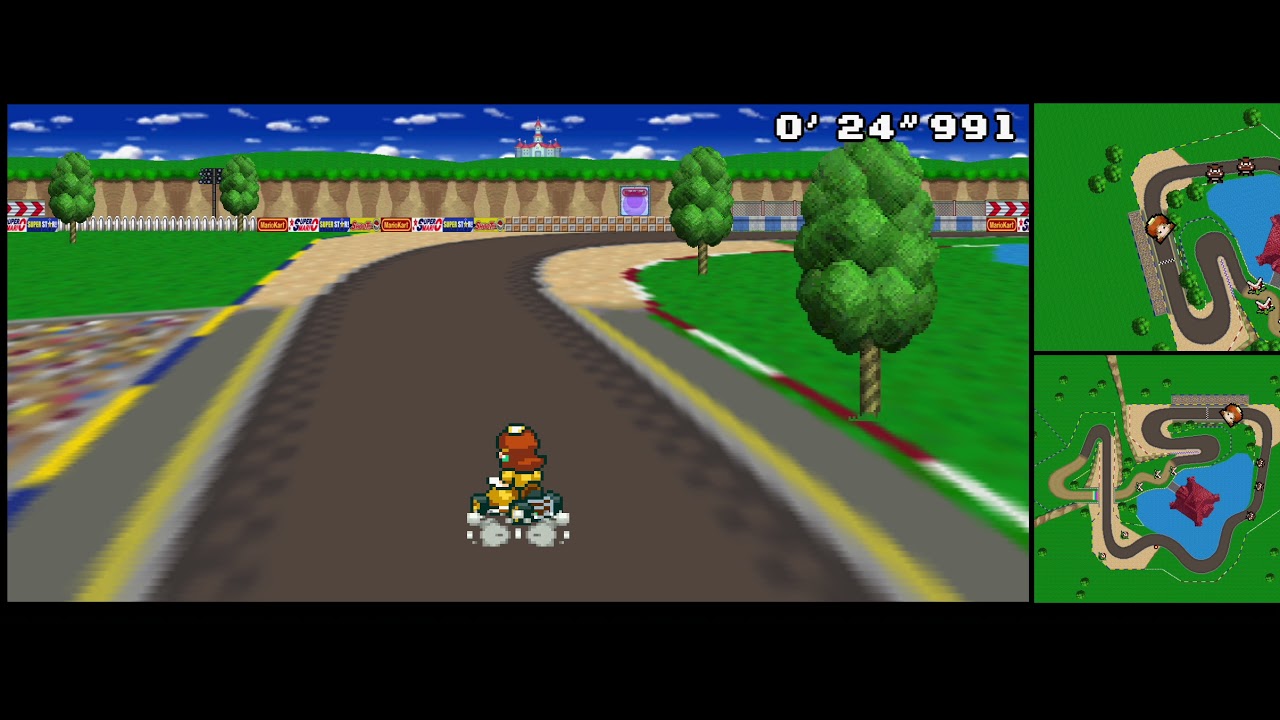MKPC DS Mario Circuit 1:11.089 (5th place) - YouTube