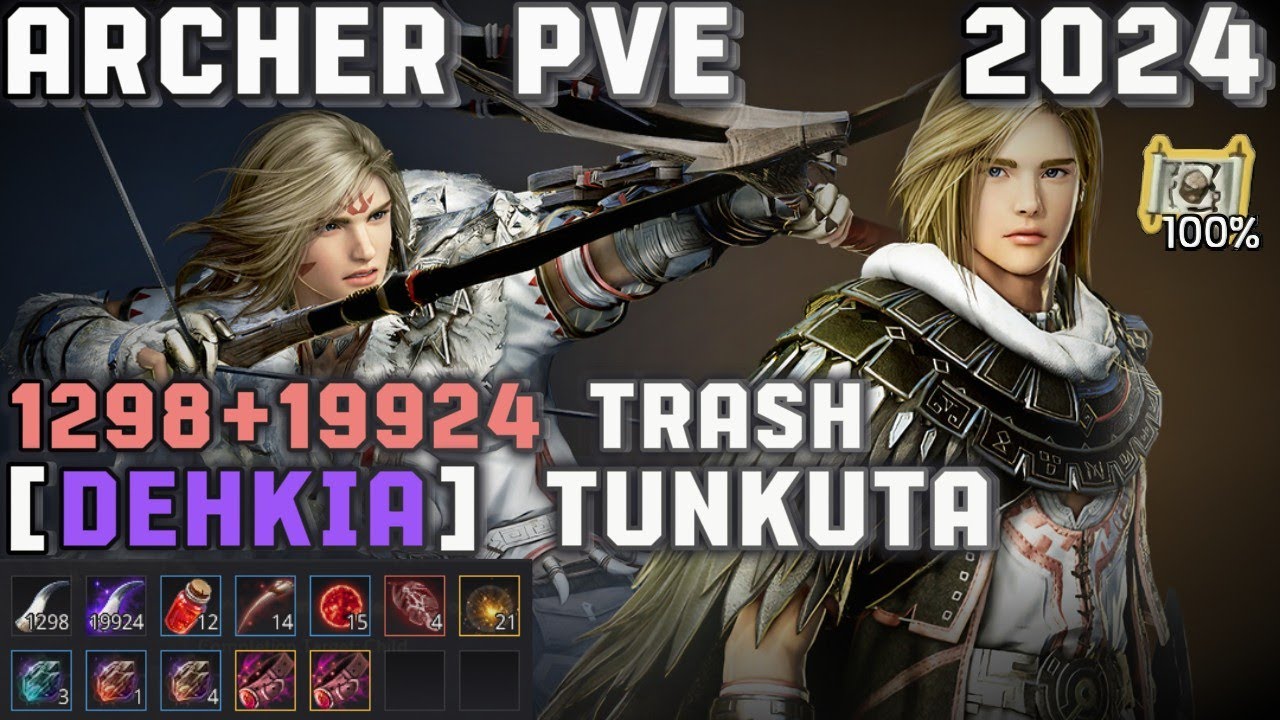 BDO | Archer PVE [Dehkia] Tunkuta(Turo) 2024 - YouTube