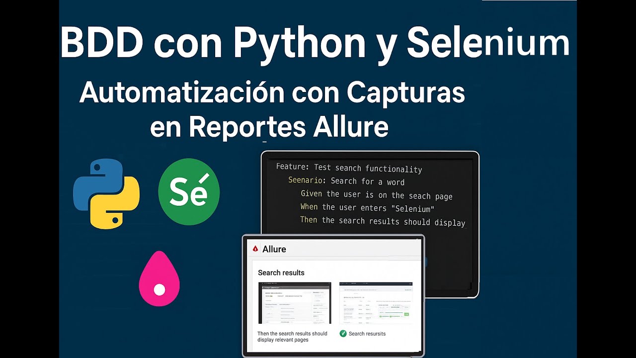 Python y Selenium - BDD con Python y Selenium: Automatización con ...
