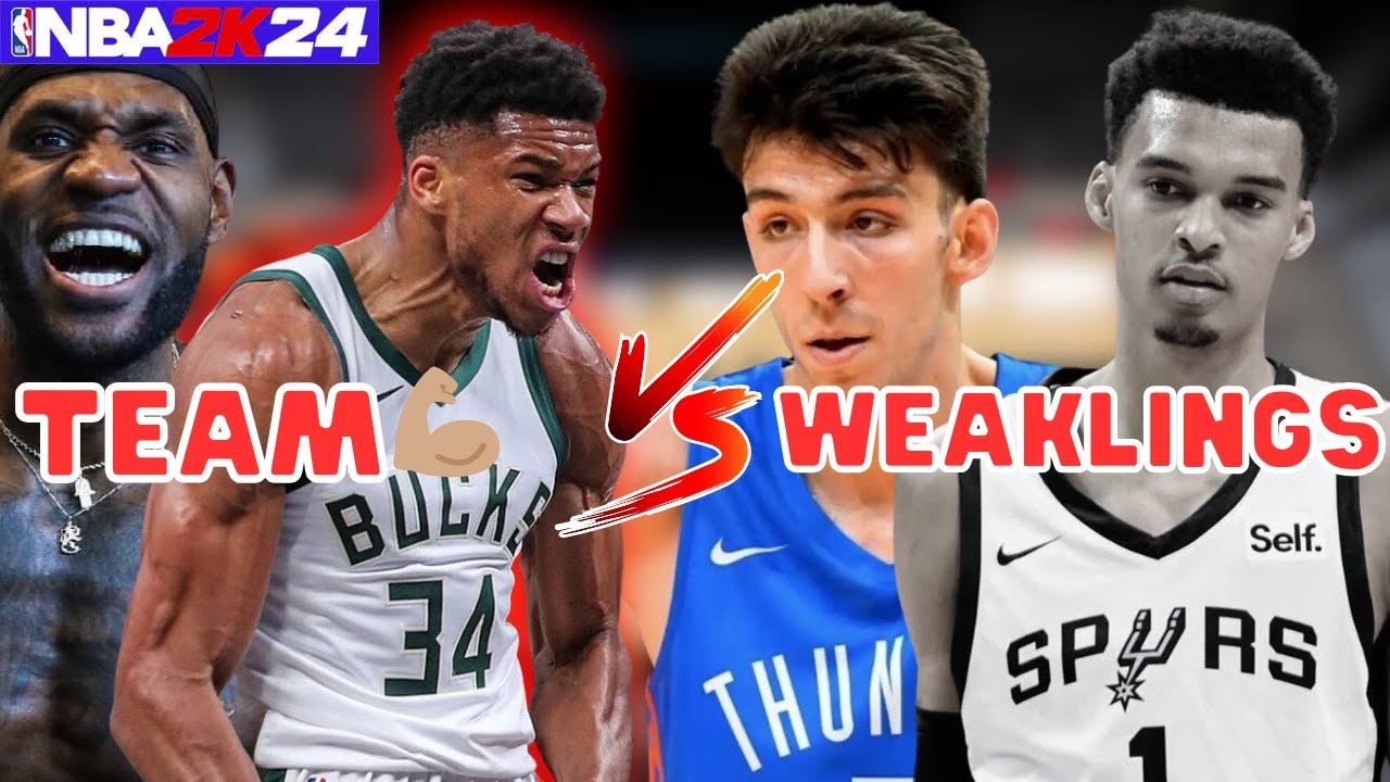 I Put The STRONGEST Vs WEAKEST Players In A Simulation On NBA2K24 MyEra ...