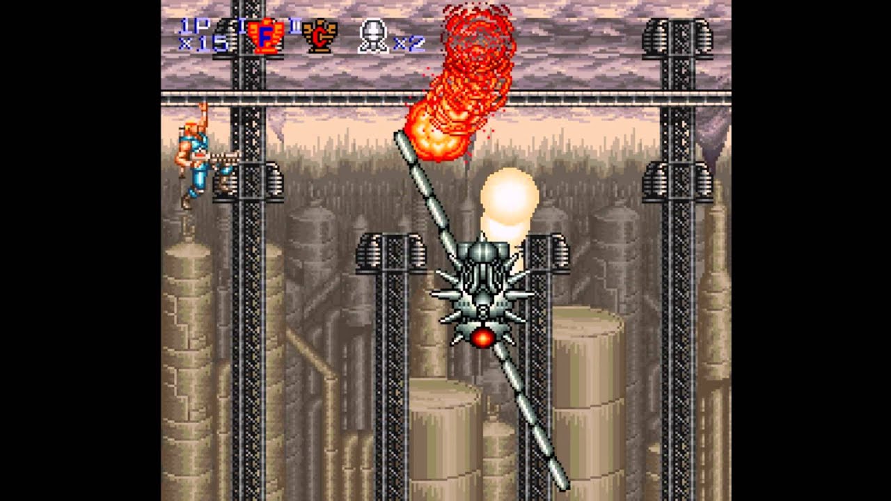 Contra III - The Alien Wars (SNES / Super Nintendo) - Highscore Run #1 ...