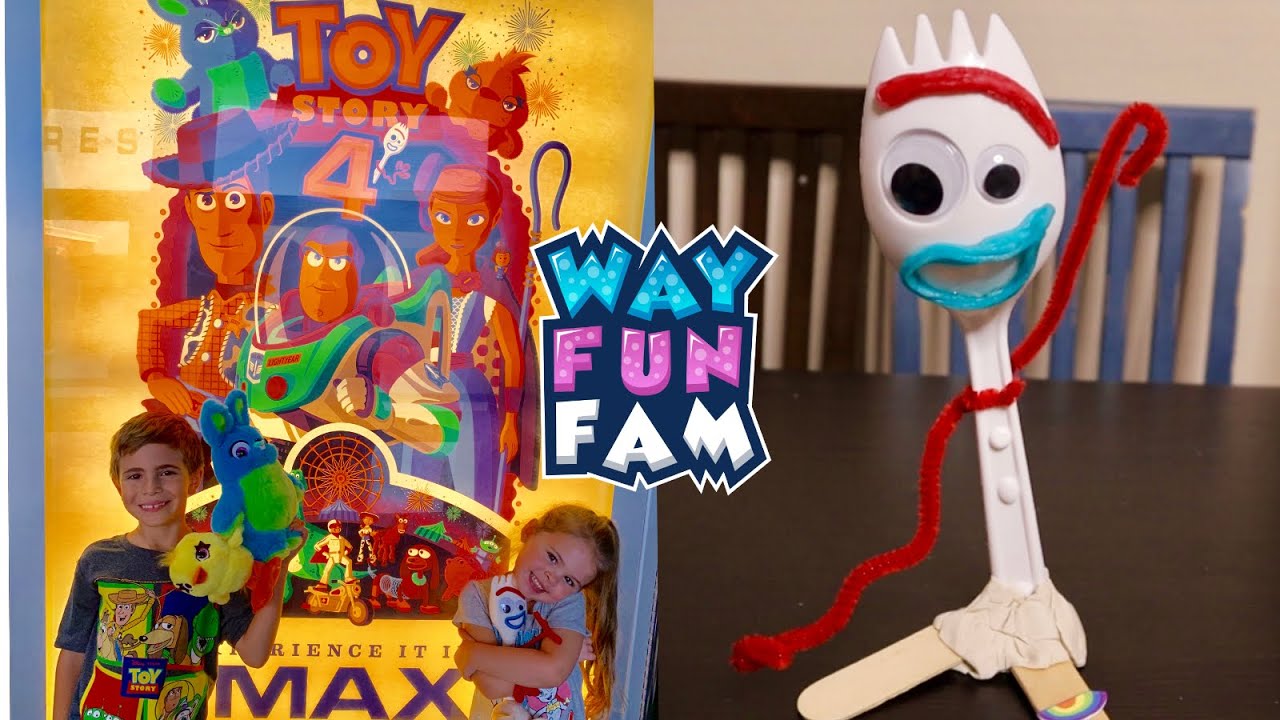 Toy Story 4 Review & Making A Real Life FORKY - YouTube