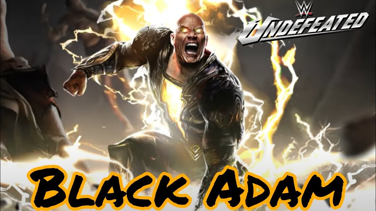 WWE UNDEFEATED : Fight with Black Adam!!! - YouTube