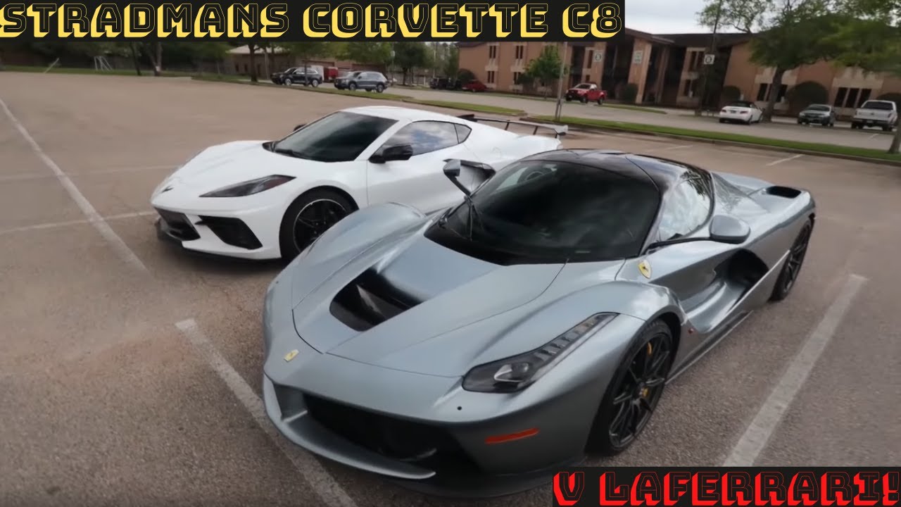 DDE SUING VV? | STRADMAN CORVETTE C8 "RACES" A LAFERRARI | PARADOX ...