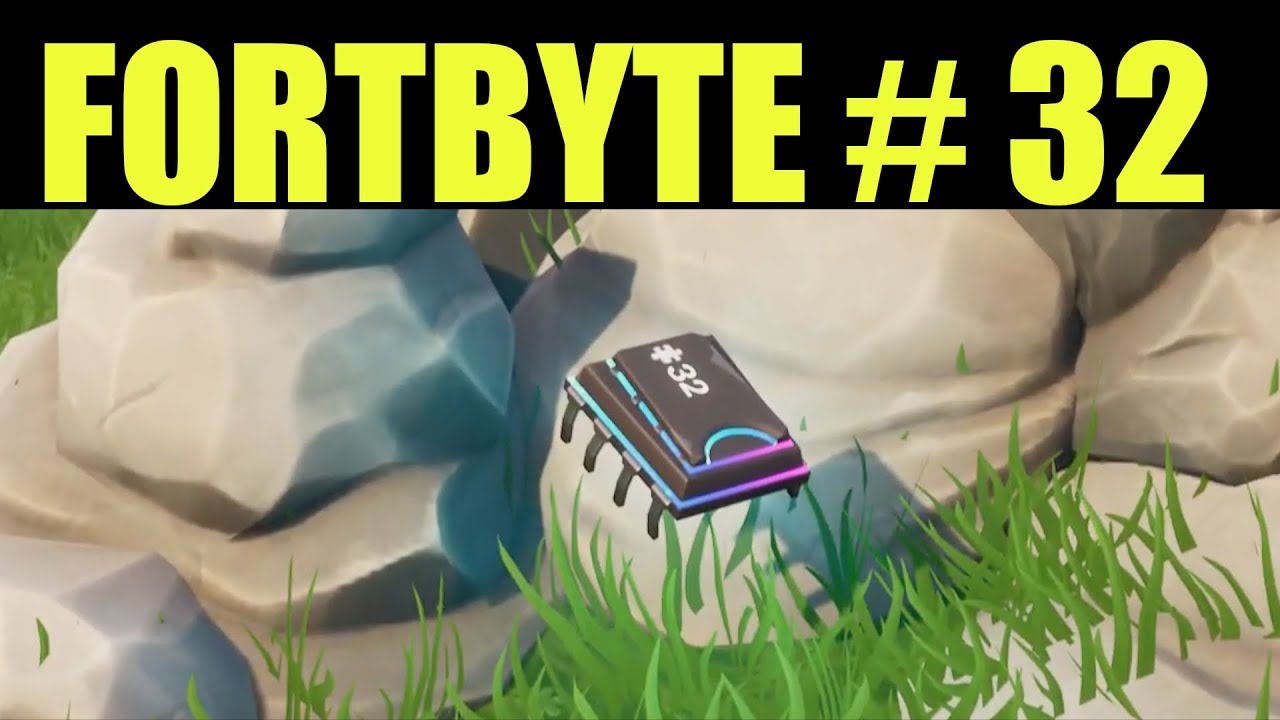Fortnite Fortbyte #32 Location - Accessible by Wearing Kyo Pet Back ...
