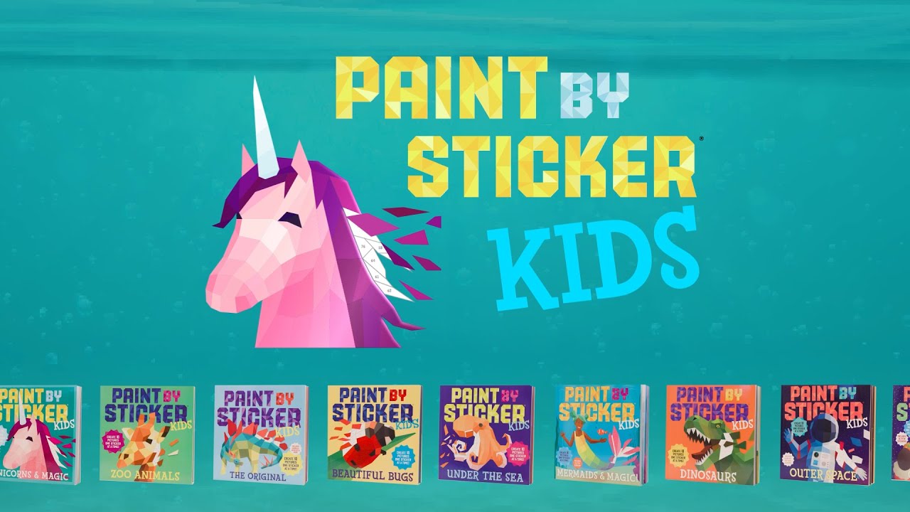 Paint by Sticker Kids - YouTube