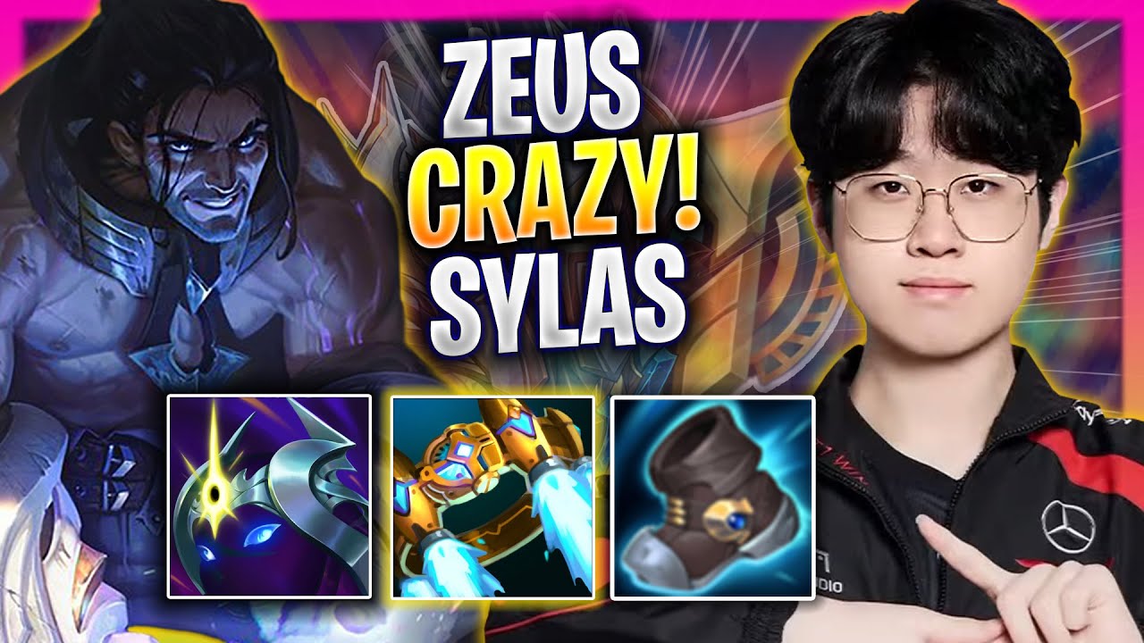 ZEUS CRAZY GAME WITH SYLAS! - HLE Zeus Plays Sylas TOP vs Vladimir ...