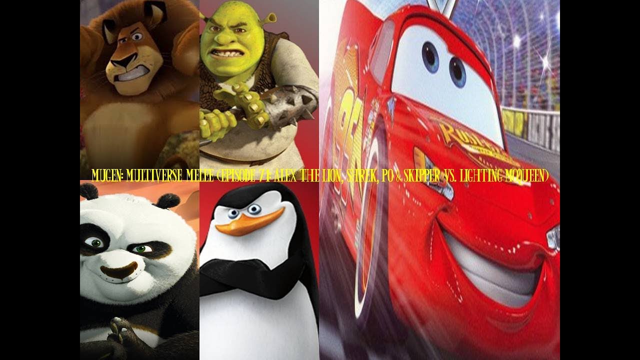 Mugen: Multiverse Melee (Episode 73: Alex The Lion, Shrek, Po Ping ...