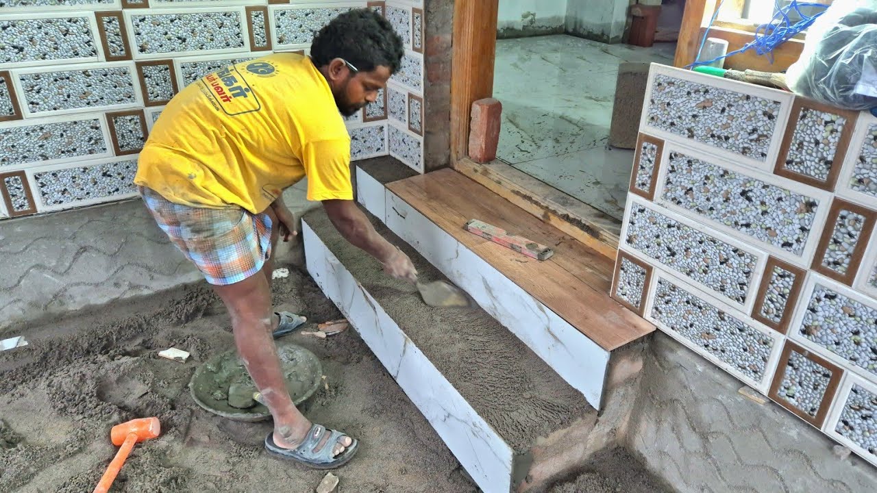 Technique& Construction of Two Steps Tile step by step Accurate ...