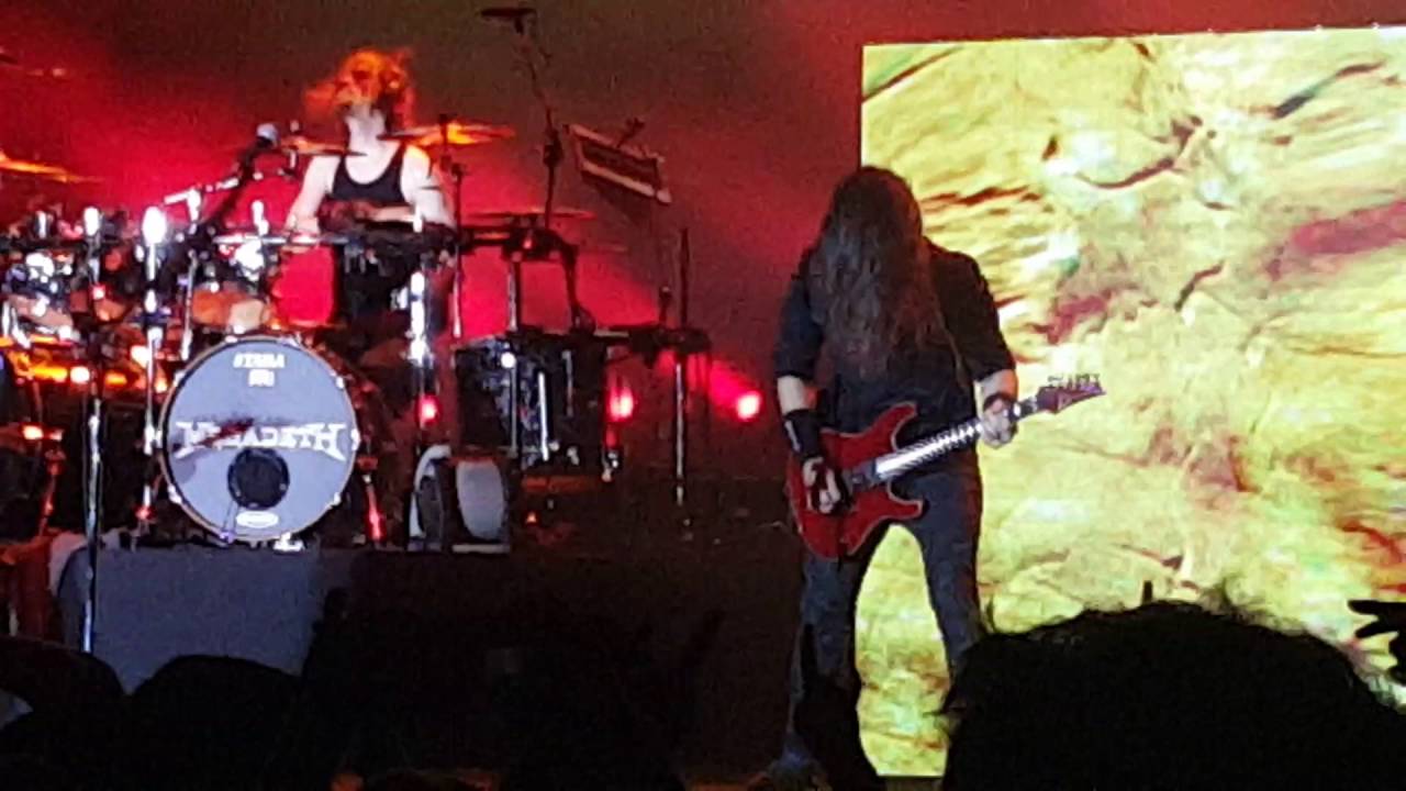 Megadeth israel 2.7.16 Holy Wars...The Punishment Due - YouTube