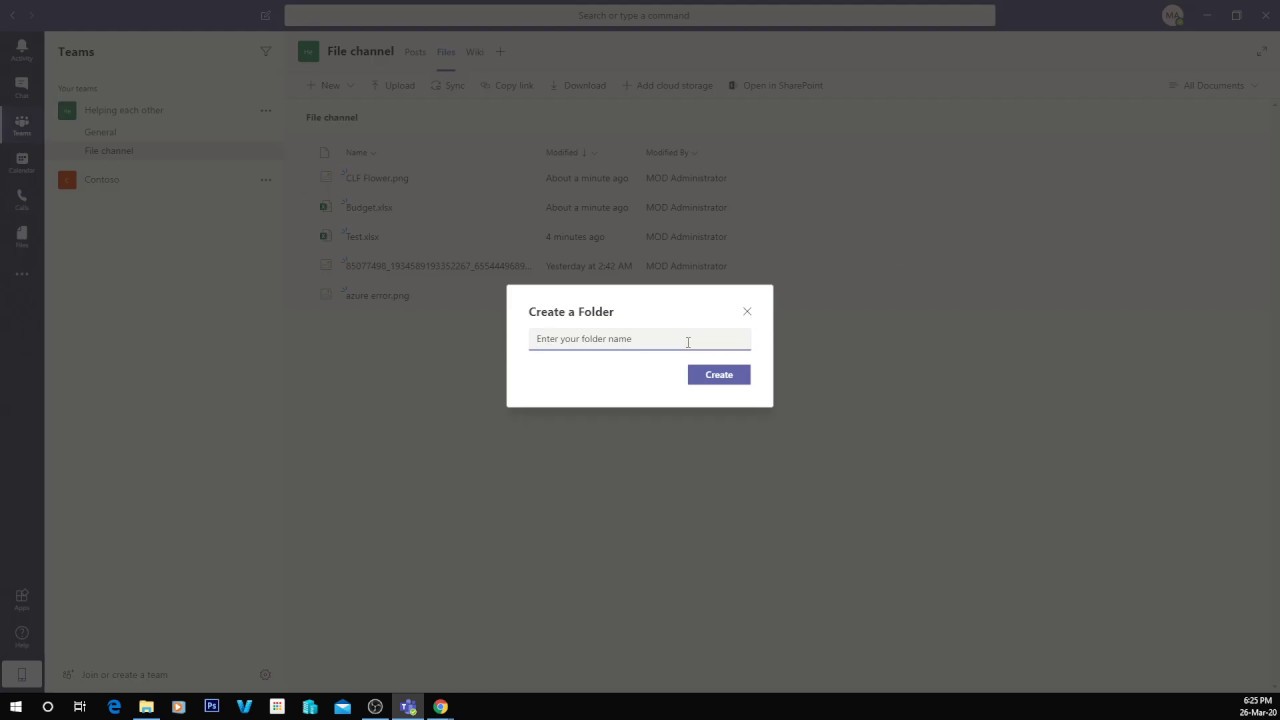 Using files inside of Microsoft Teams - YouTube