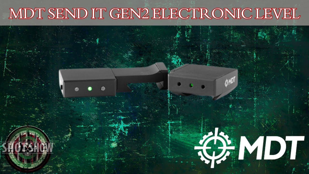 MDT Send It Gen 2 Electronic Level - SHOT Show 2025 - YouTube